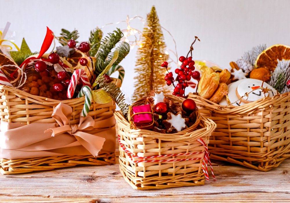 Panier garni noël : composez un cadeau gourmand unique
